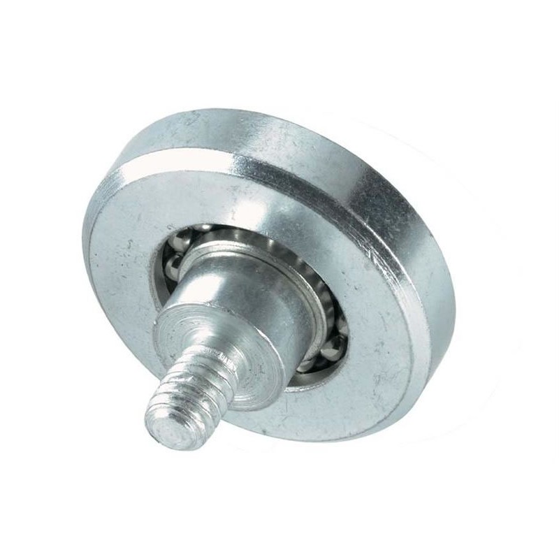 Roulements à billes plats avec axe fileté Roulements à billes plats...