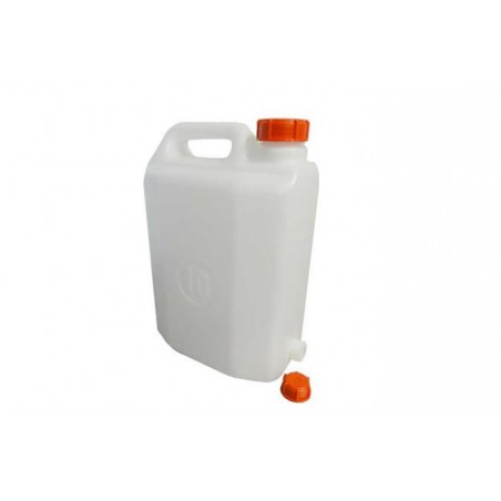 Jerrycan alimentaire 10 litres avec bouchon d'évacuation Jerrycan a...