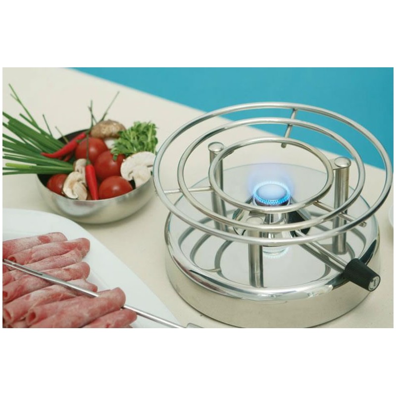 Réchaud de table professionnel LongFire Réchaud de table profession...